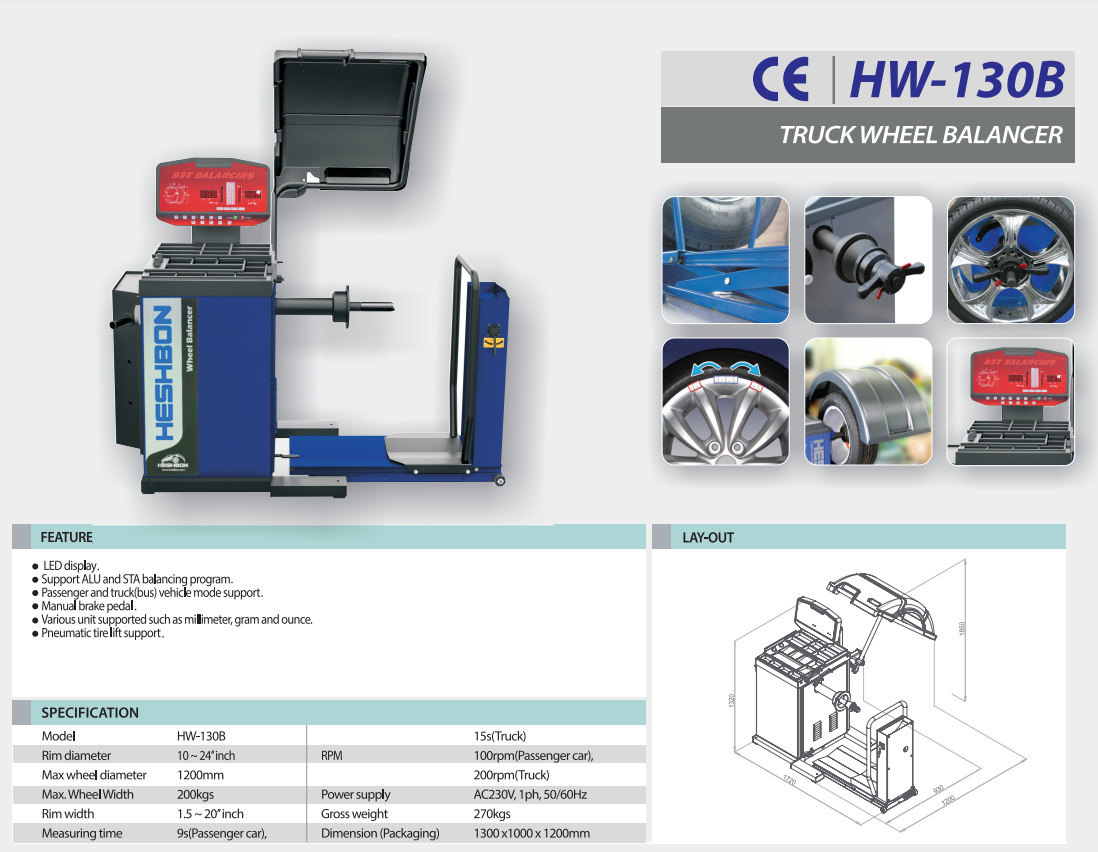 Wheel Balancer - HW-130B